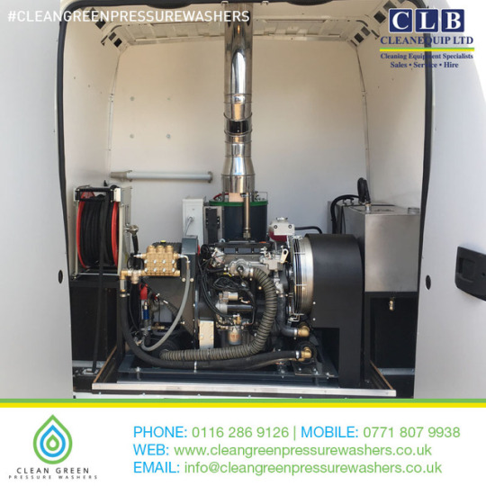 Clean green presure washers | Van mounted installations - Clean green ...
